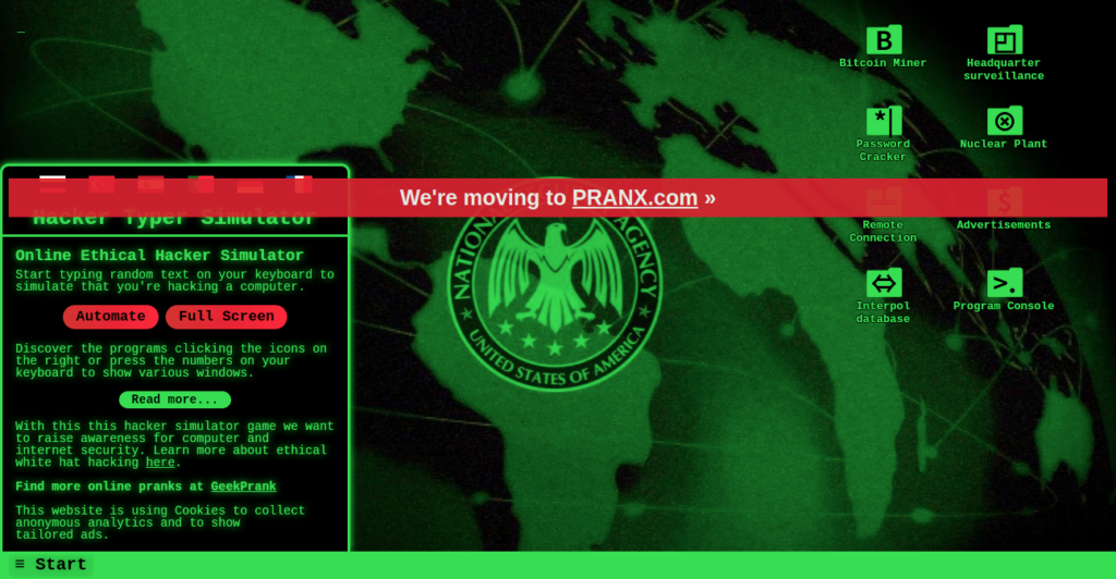 【Geek Prank】「Hacker Typer」のギミックで遊んでみよう！