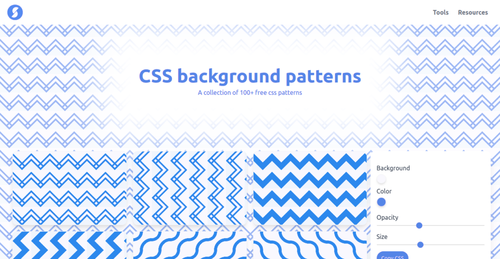 【背景】デザインに使えそうな「模様パターン」が探せる？！【CSS background patterns】とは？