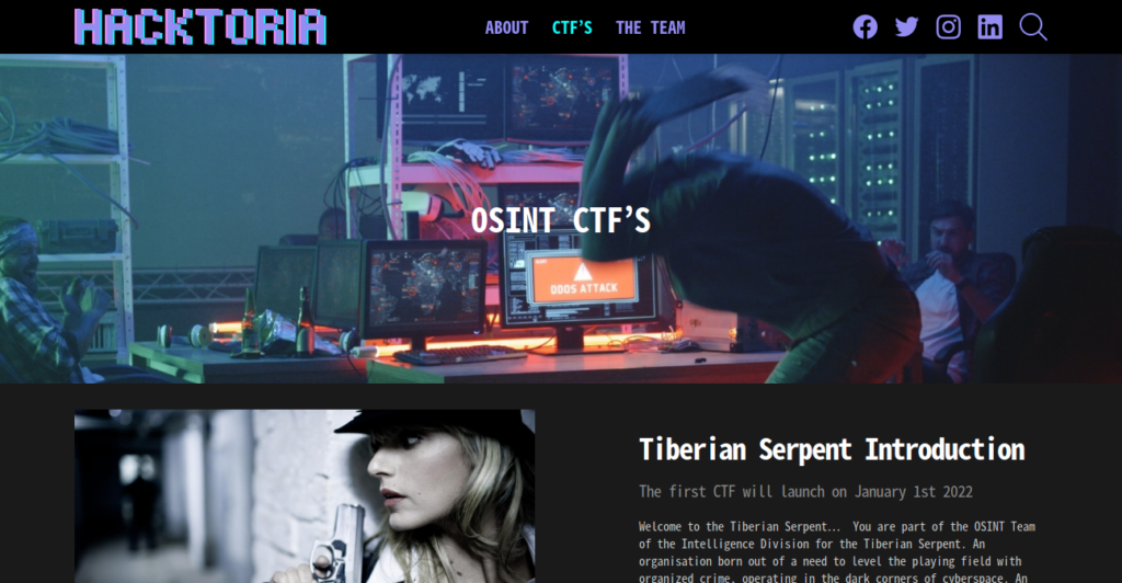 【CTF大会】OSINTの練習ができる【Hacktoria】とは？