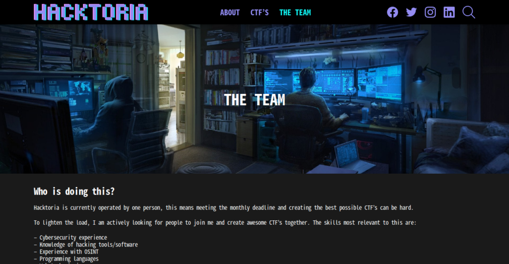 【CTF大会】OSINTの練習ができる【Hacktoria】とは？