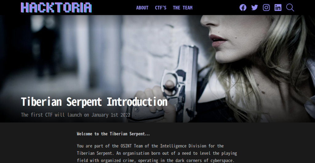 【CTF大会】OSINTの練習ができる【Hacktoria】とは？