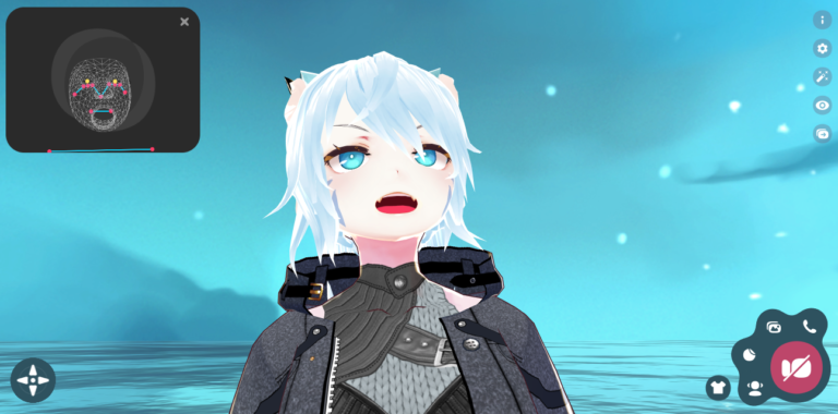 自分の動きと連動する、3Dモデル【Kalidoface 3D】とは？