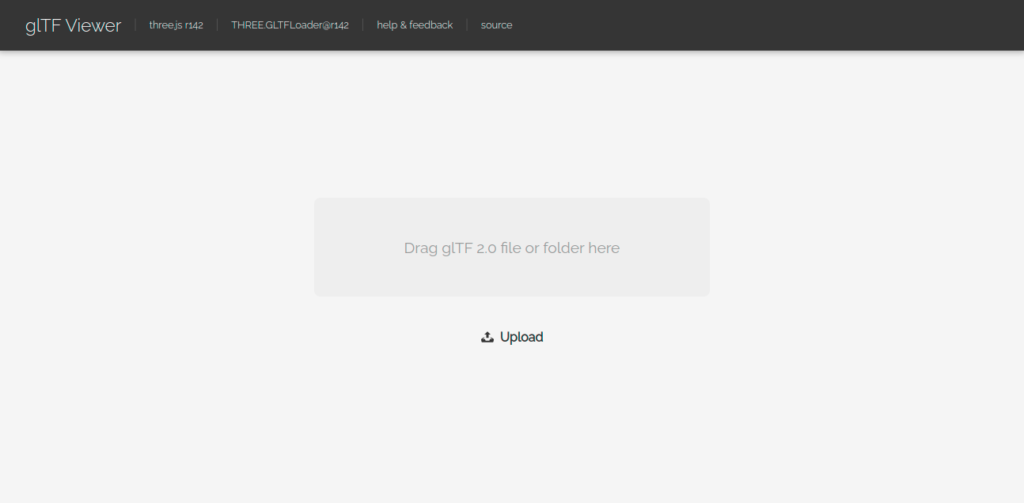 【glTF】がWebブラウザ上で開けるサイト