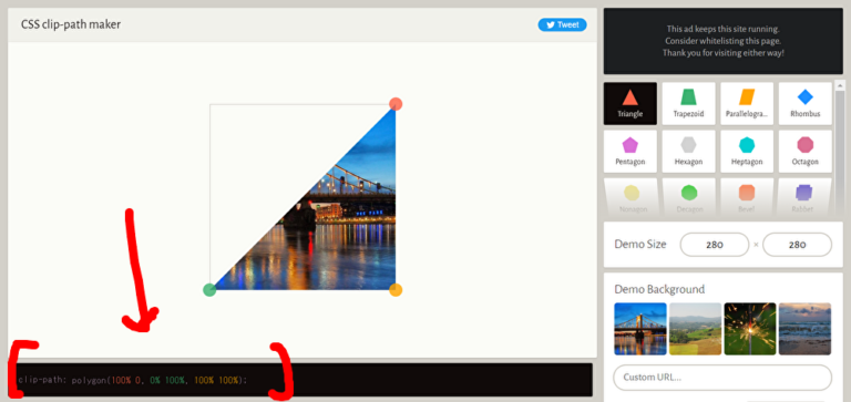 【CSS】clip-pathをビジュアルで編集できるツール『Clippy』とは？